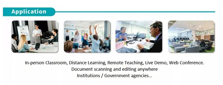 Eloam Visual Presenter - Wireless Document Camera Scanner