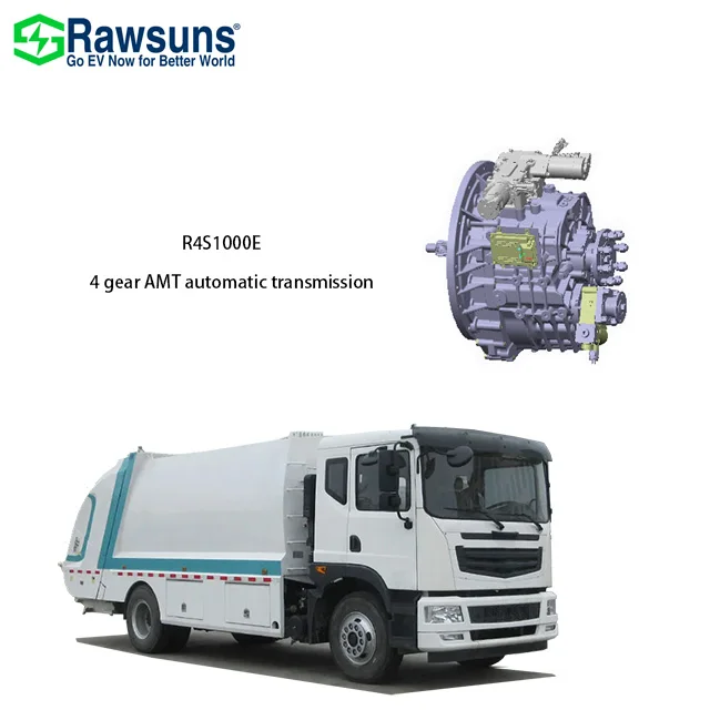 4-gear Gearbox Transmission Ev Motor Gearbox Ev Conversion Kit Electric ...