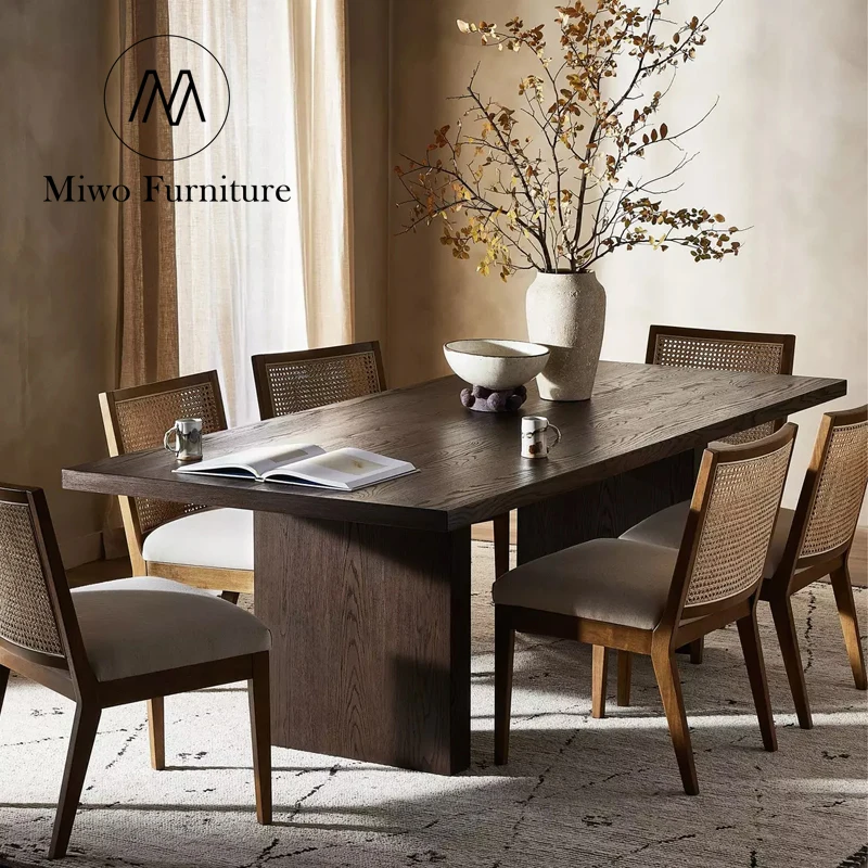 6 Seater Dining Table - Modern Home Dining Room Furniture