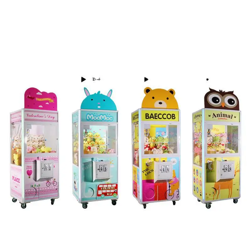Crane Plush Toy Doll Claw Stuffed Toy Game Machine Claw Machine Full ...
