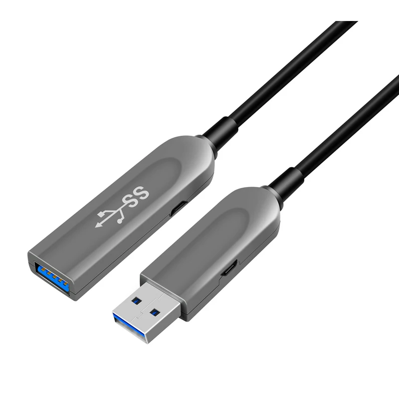 10m USB AOC Hybrid Active Fiber Optic Cable Repeater Cable Usb3.0 a m ...