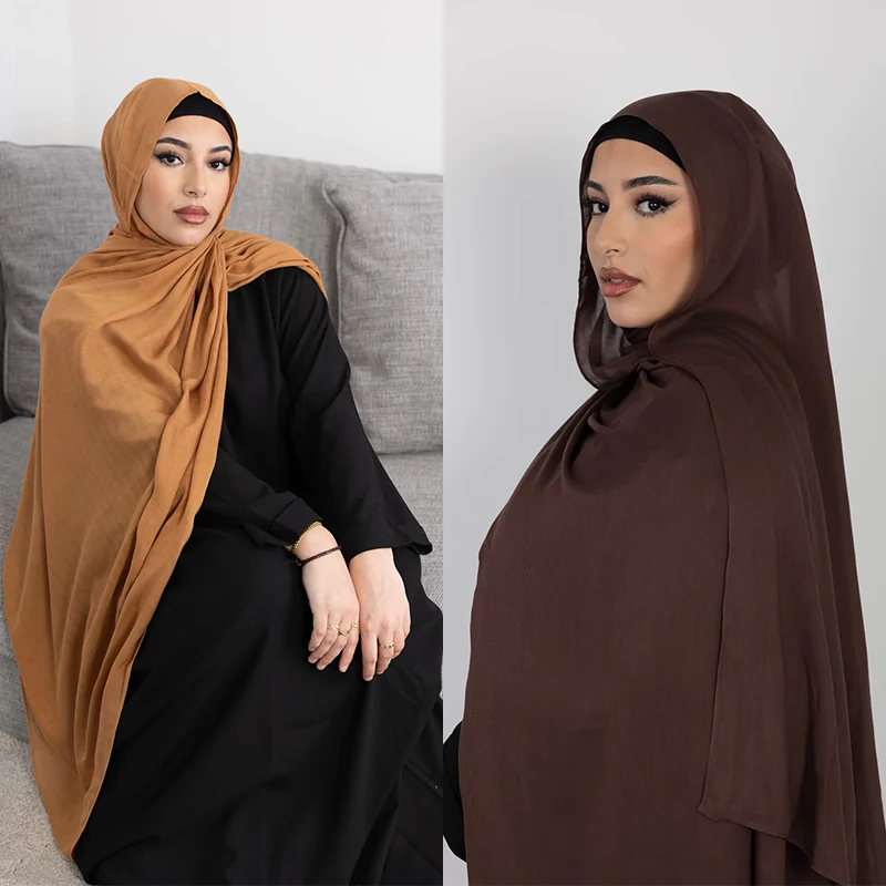 Extra Long Wide Soft Modal Hijabs - Custom Sizes & Styles