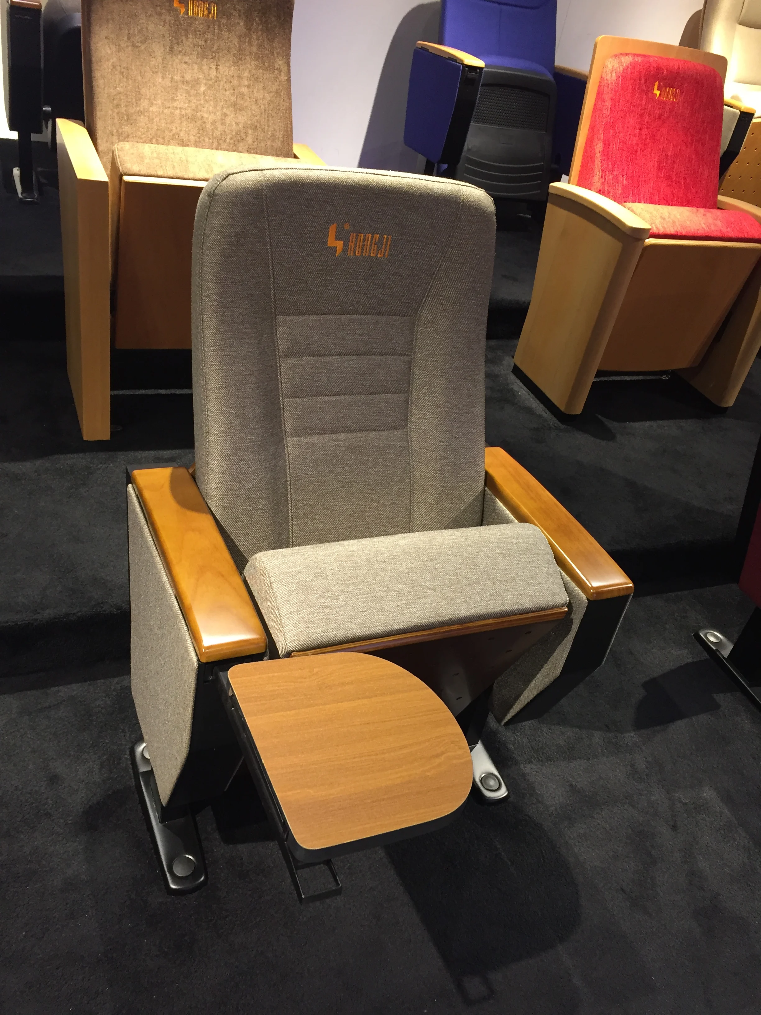 Since 1993 Good Price Auditorium Seating Factory Chair for Conference ...