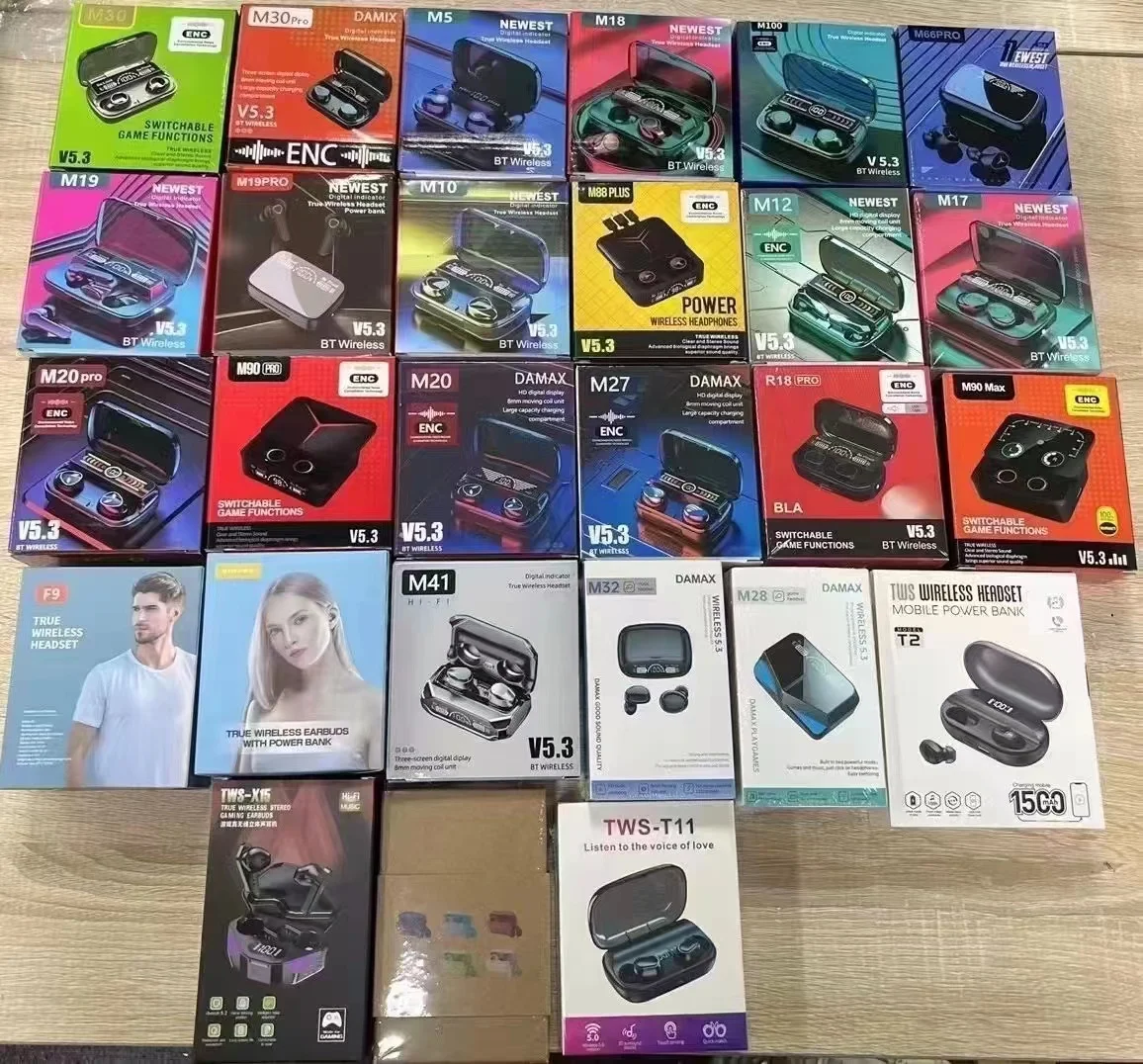 2025 Real Serial Numbers TWS Air 4 Anc Earbuds for Pods2 Hifi Headset ...