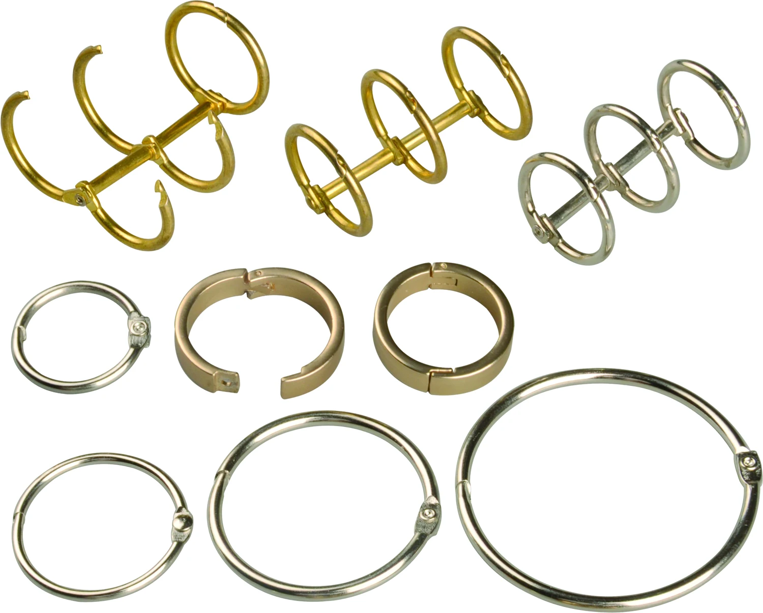 Aluminum Spiral Binding Coils - Perfect for Planner Binding