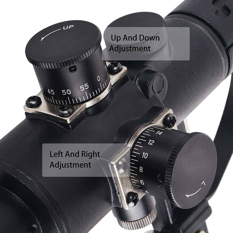 Focuhunter Telescopic Sight 4x26 SVD Dragunov Red Illuminated Tactical Scope 900G Recoil ...