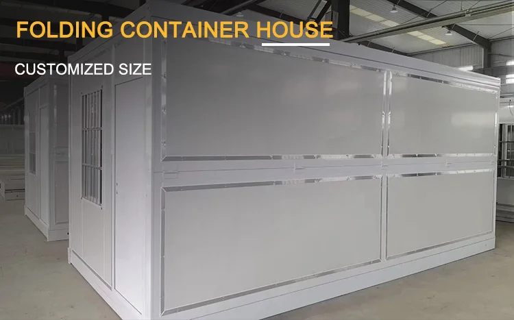Modular Low Cost Housing - Customized Folding Containers