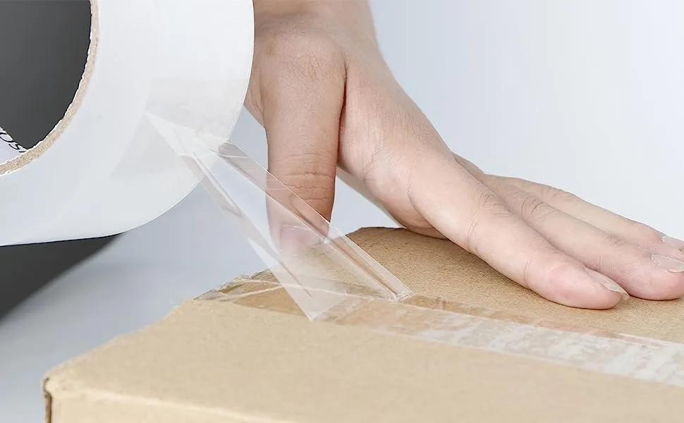 Carton Sealing Bopp Brown 48mm Opp Adhesive Tape Custom Logo Printed ...