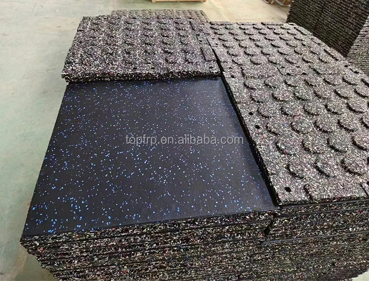 EPDM Rubber Mat Composite Rubber Tile Playground Floor Tiles