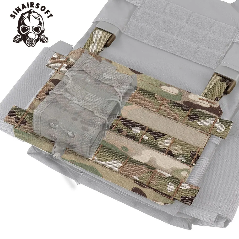 Tactical MOLLE Vest Front Panel Swift Clip Placard for Chest Rig Plate ...