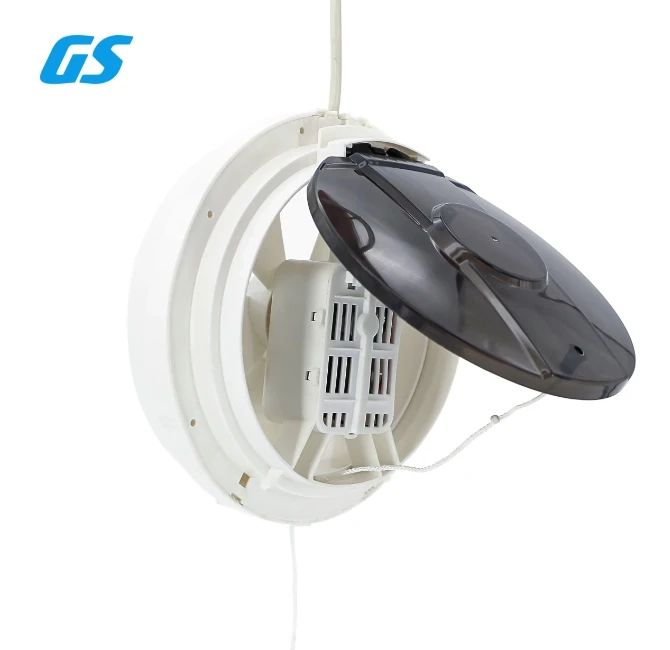 6 Inch Glass Exhaust Fan - Powerful Suction for Ventilation