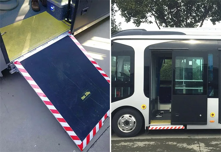 350kg Bus Loading Manual Aluminum Wheelchair Ramp for Disabled and ...