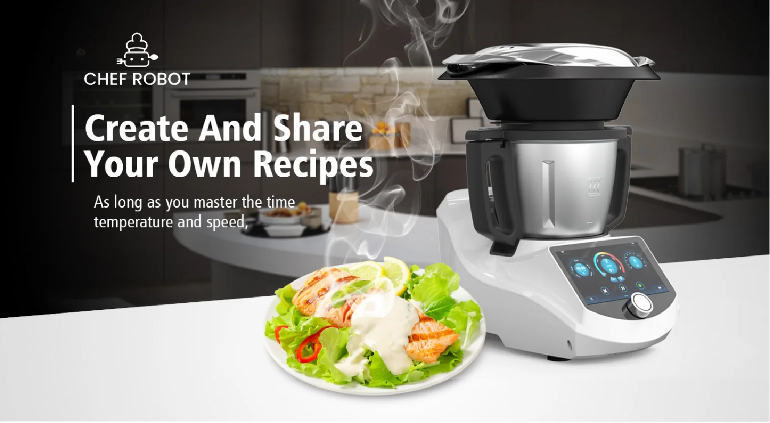 Multifunctional Thermomix Kitchen Robot - Smart Food Processor