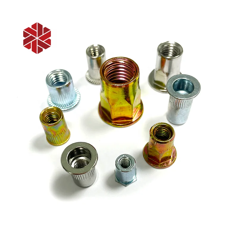 Stainless Steel Insert Rivet Threaded Nut M6 M8 M10 - Buy Color Zinc ...