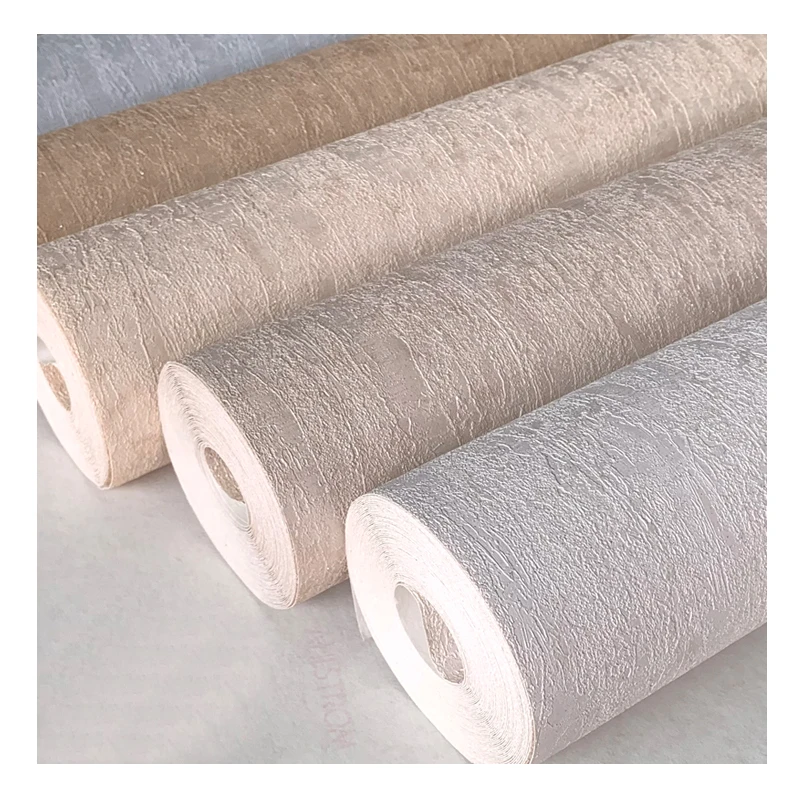 Peel And Stick Wallpaper Light Classic Solid Color Design Wallpaper ...