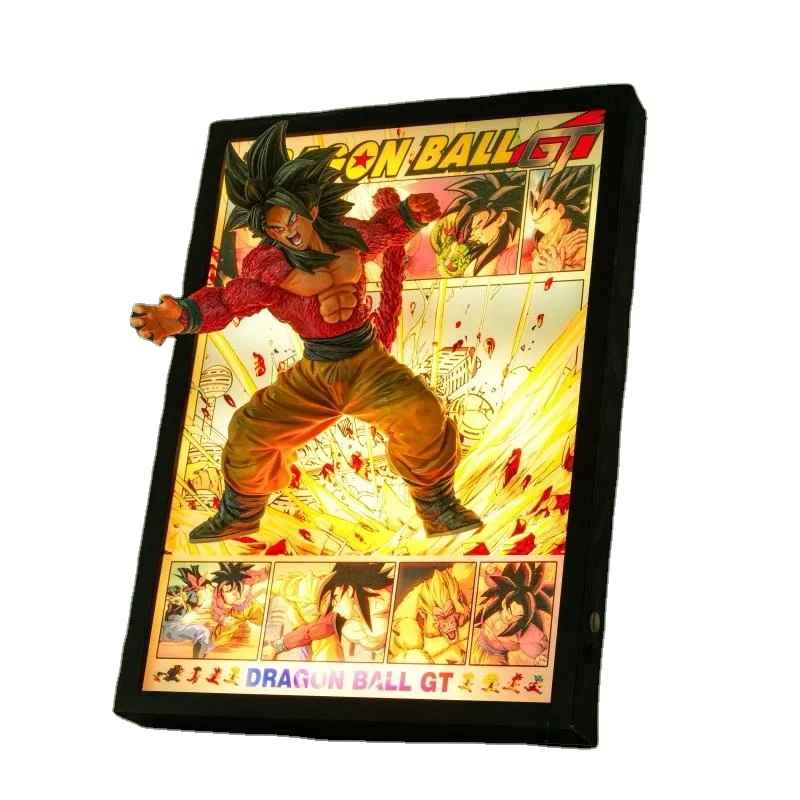 28 New Design LED Anime Light Box - Jiu-Jitsu Kaisen Luffy