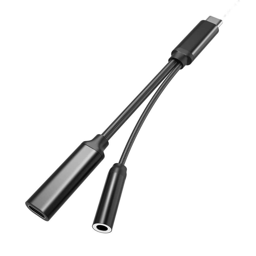 HiFi DAC Audio Jack Adapter Metal Shell Audio Adapter for Type C Phone ...