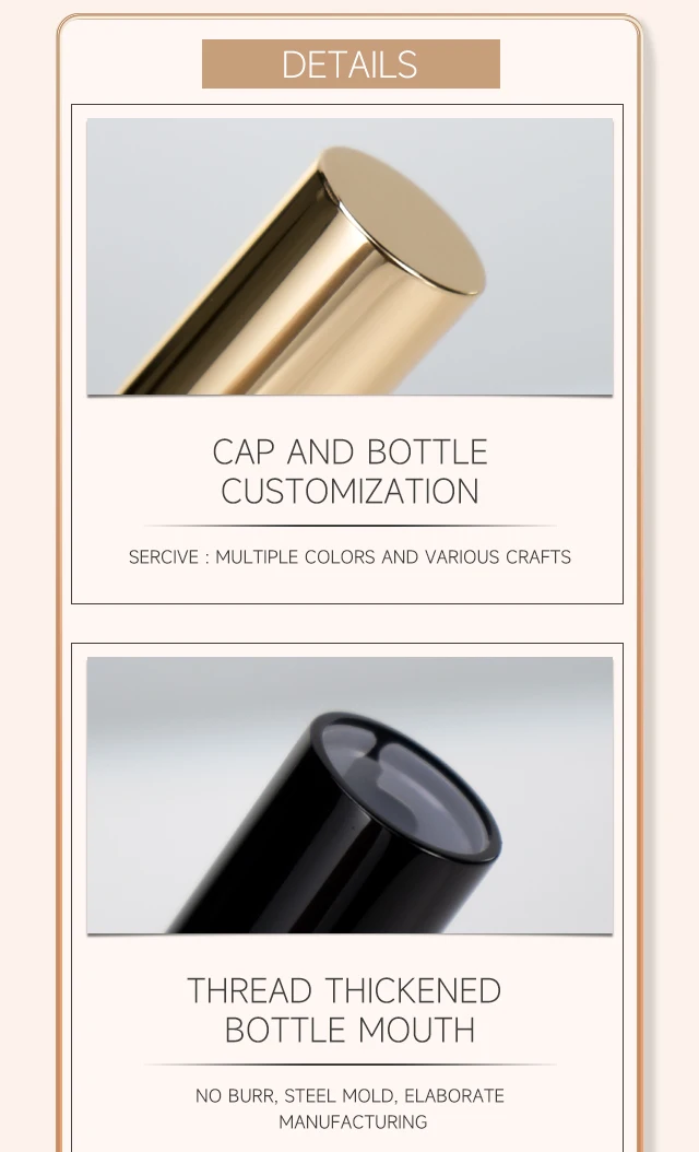 Eco-friendly Luxury Aluminum Lip Balm Container - 5g, 3g