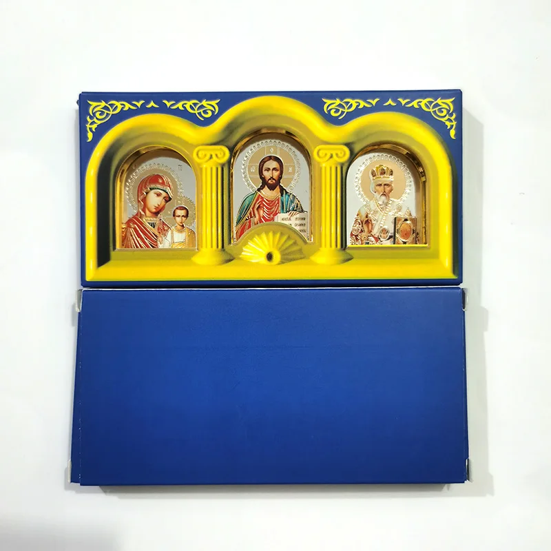 Custom Orthodox Painted Religious Icons - Decorative Plating
