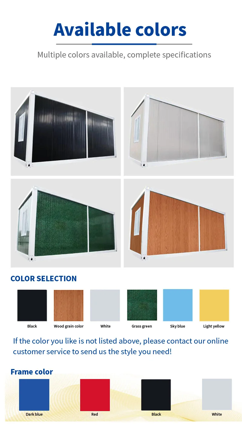 Mobile Living Container House - Detachable & Luxurious