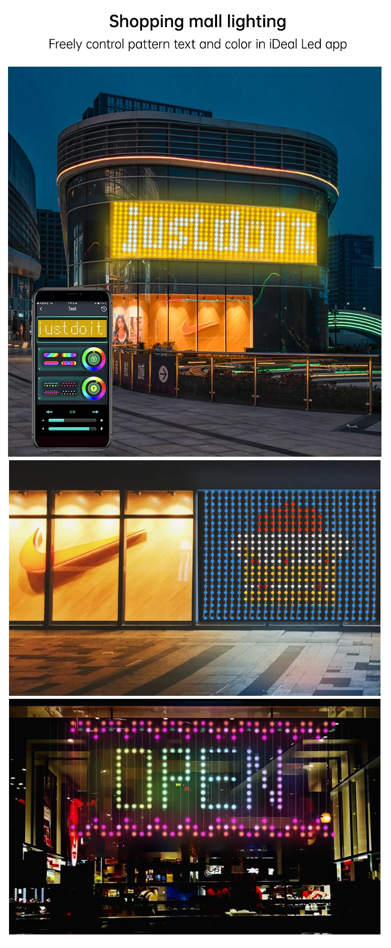 App Control Smart Led Rgb Curtain String Lights 1x1m 2x2m 3x3m Led Rgb ...