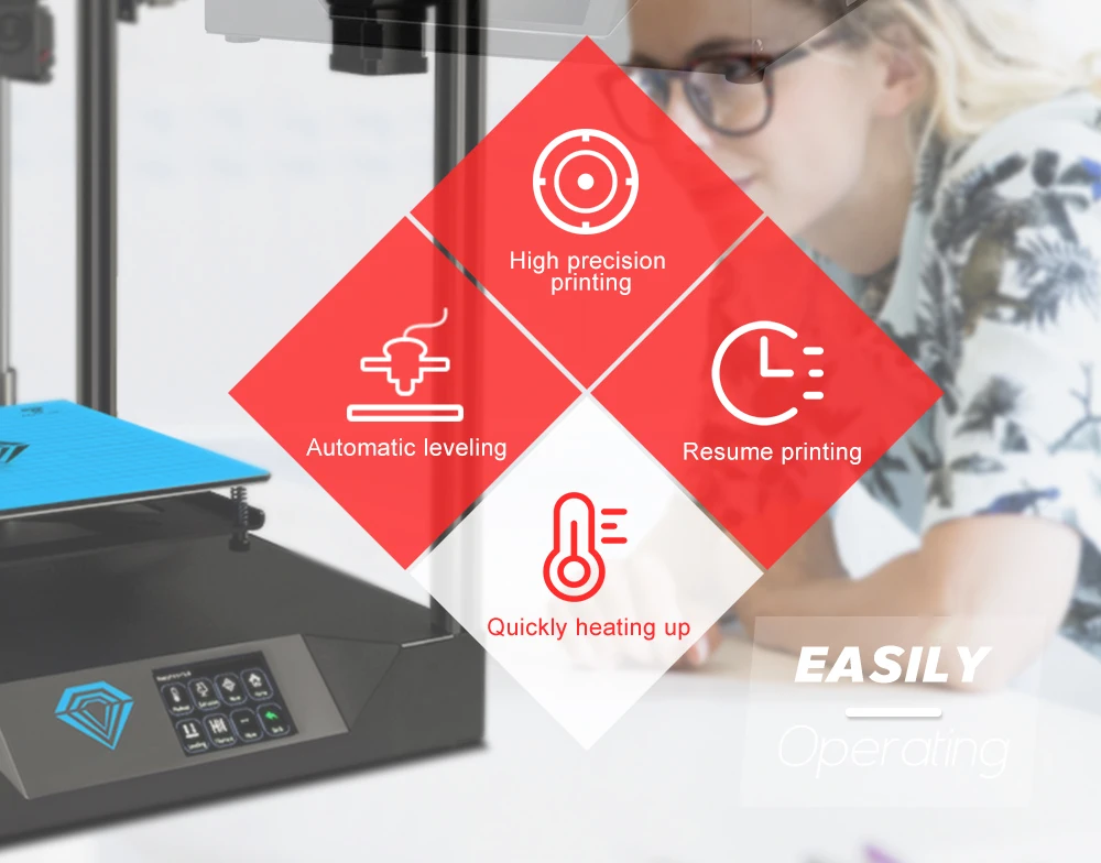 Printing Size 235*235*235mm 3d Model And Sign 3d Printer Machine ...