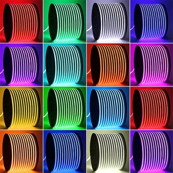 Topviewthick Silicone Led Flexible Dmx Adressable Rgb 120v Neon Strips ...