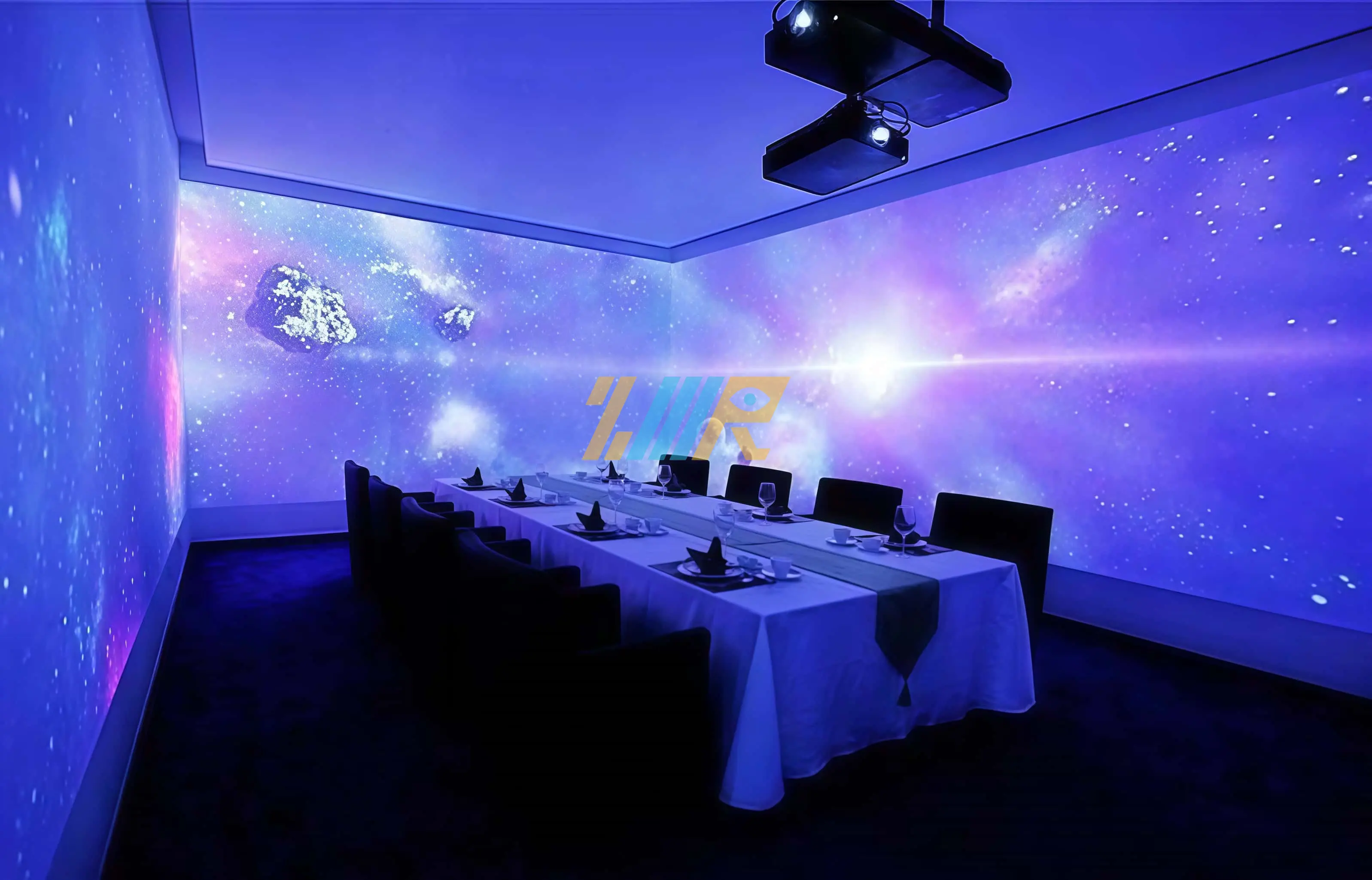 Immersive Restaurant Projection - 35 Themes Switch Freely