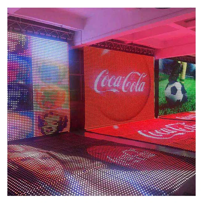 p55 Waterproof Facade LED Lighting Screen 5050 RGBW Pixel LED Point ...