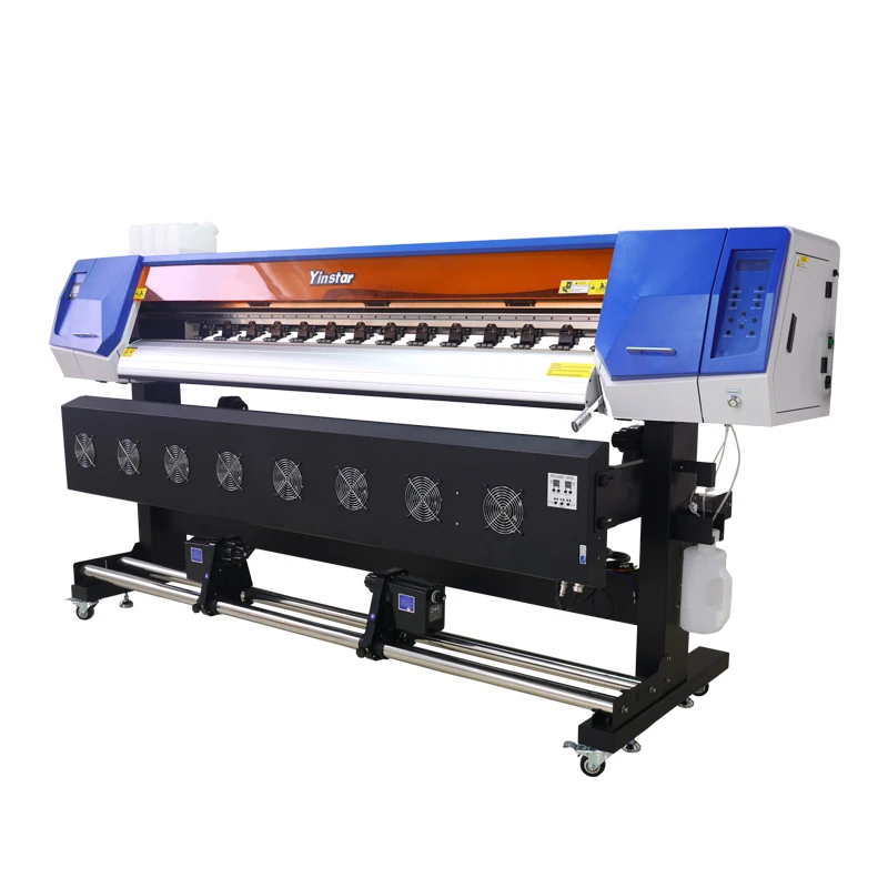 1.8m Large Format Eco Solvent Digital Printer 2*i3200 Printheads For ...