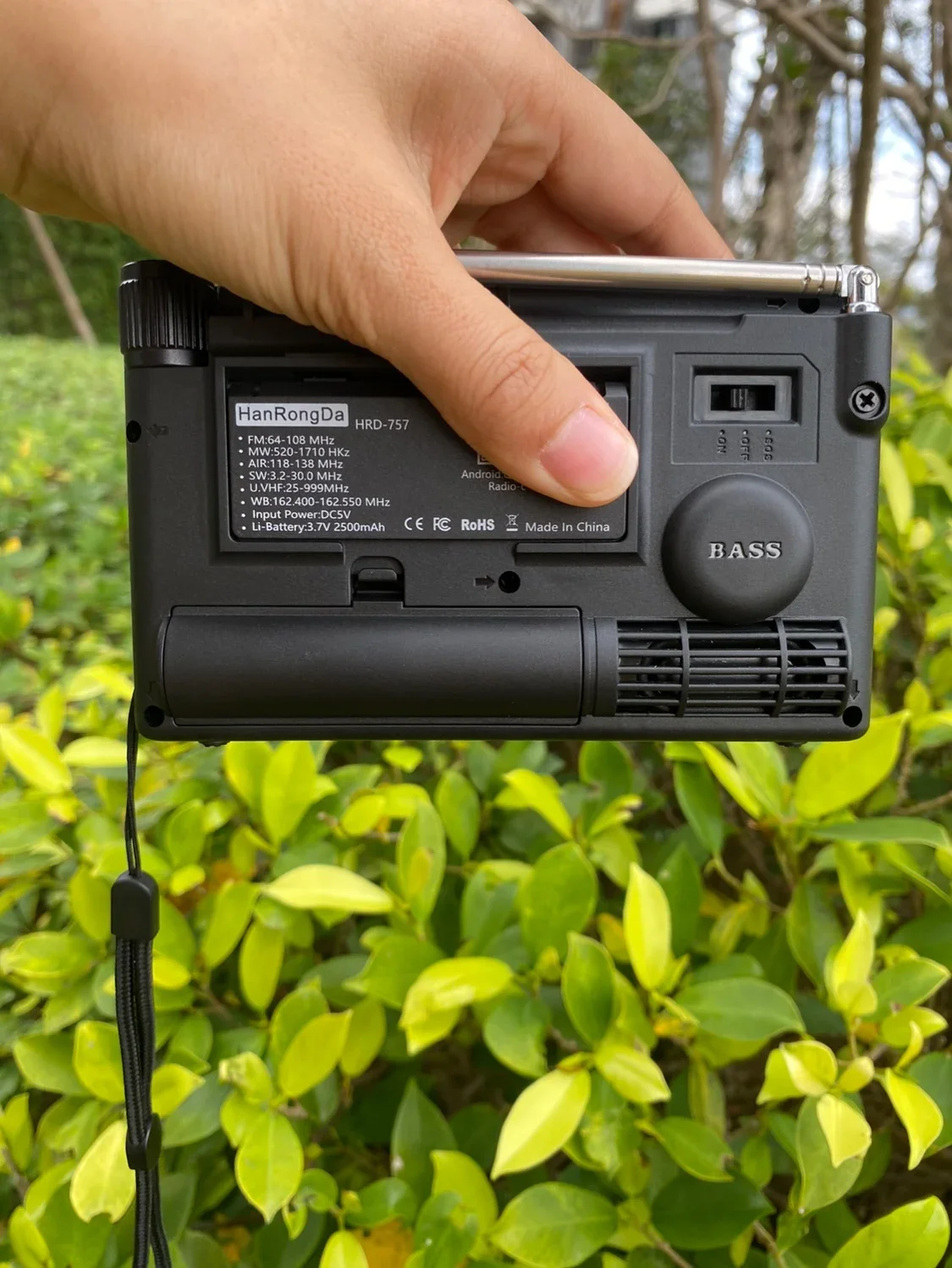 Latest HRD-757 AM/FM/SW HF/UHF/VHF/Airband Full Band Radio Receiver ...