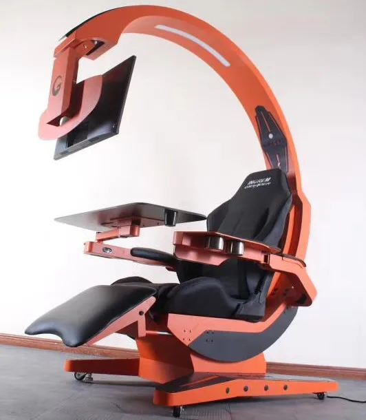 Zero gravity computer workstation store