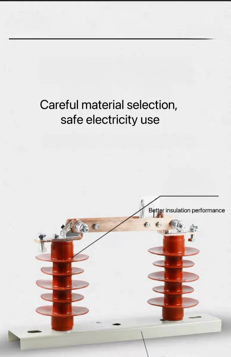 Outdoor High Voltage Polymer Isolator Switch Disconnectors AC 11kv ...