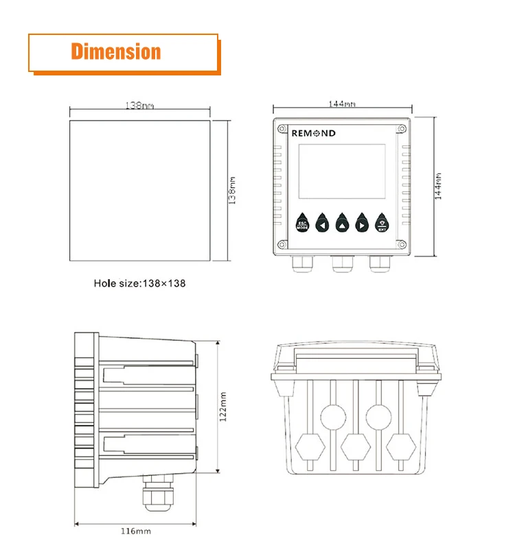 Electrical Conductivity Meter Rs485 Tds Ec Meter Online Conductivity Tester Conductivity Sensor