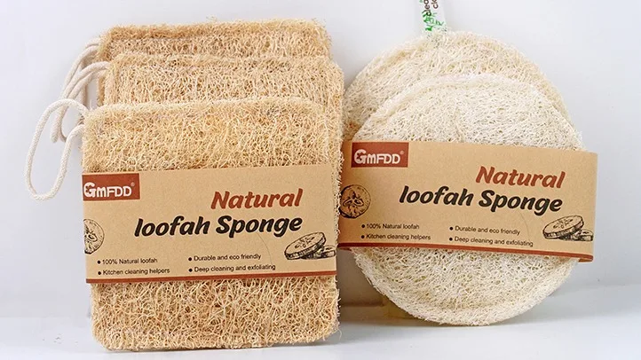 Wholesale Loofah Sponge Natural Clean Dishwashing Luffa Scrub Sponge ...