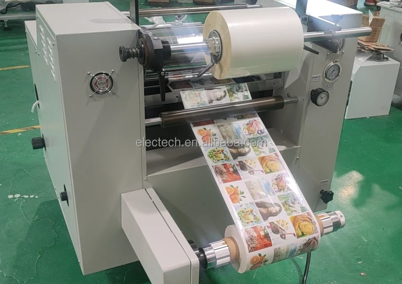 ST-500 High Speed Thermal BOPP Film Roll Laminating Machine