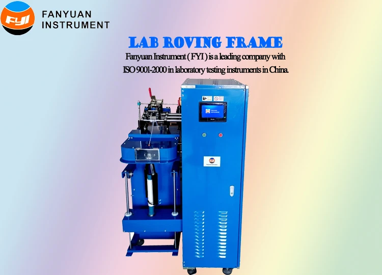 Worsted Speed Frame Mini Lab Woolen Roving Frame Spinning Machine