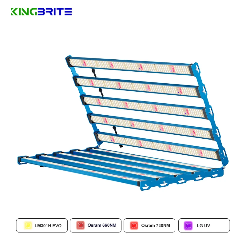 P55 Kingbrite Led 1000w Full Spectrum Samsung Lm301h Evo With Osr 660nm Uv Ir Bar Grow Light ...