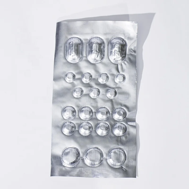 Medicinal Ptp Laminated Printed Roll Food Grade Blister Packaging Pills ...