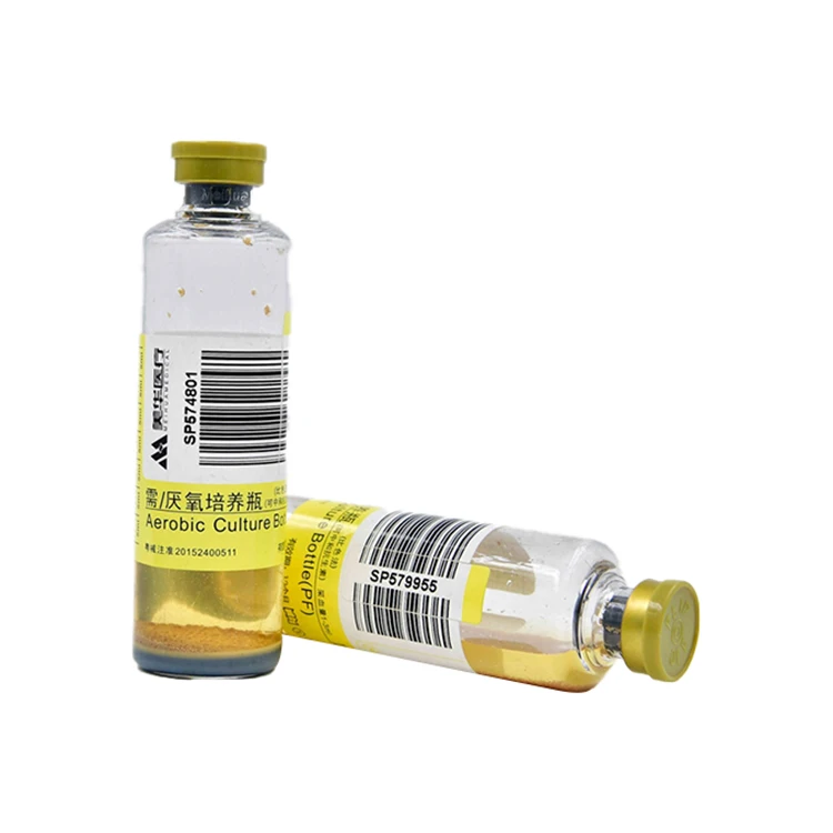 Anaerobic And Aerobic Blood Culture Bottle Medical Microbes Analyzer ...