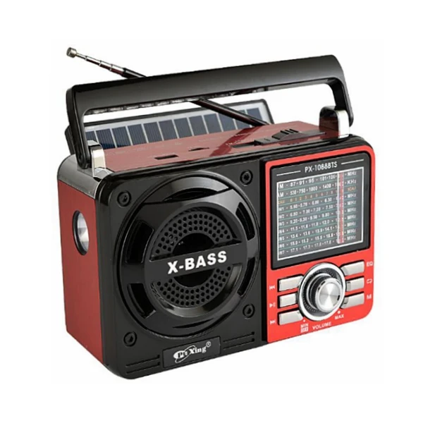 2023 Built In Solar Panel Radio Usb Tf Wireless Bt Radio Ac 110v 220v ...