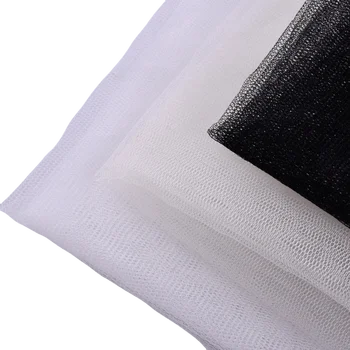 Wholesale Hexagonal Stiff Warp Knitted Mesh Fabric Hard Tulle Net ...