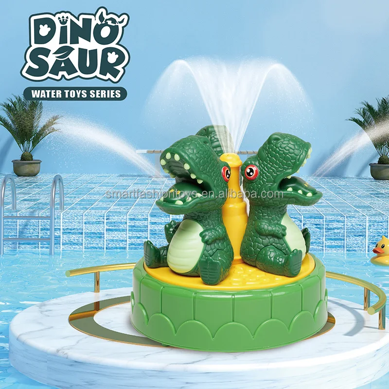Dinosaur Spray Water Toys Attached To Garden Hose For Summer Splashing ...