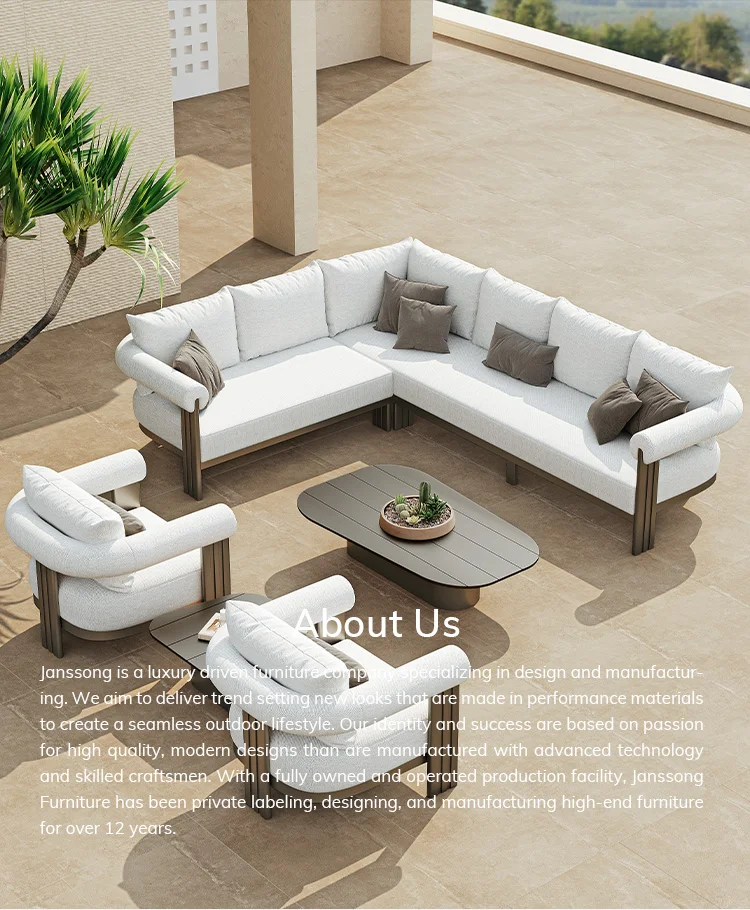 Garden Set Metal Poolside Furniture Outdoor Garden Sofas Luxury Couches ...