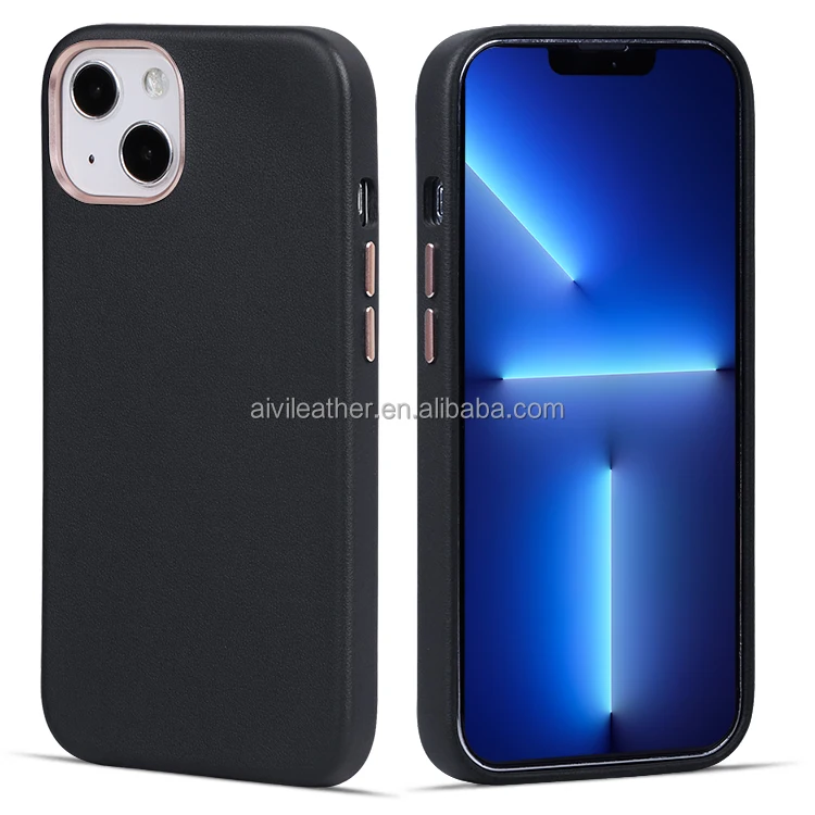 Wireless Charge Support Leather Cell Phone Back Case for iPhone 15 Plus Cover| Alibaba.com