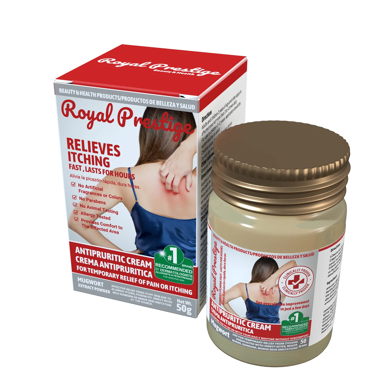 Crema Antipicazón De Artemisa Natural-alivio De Picazón De Picadura De ...