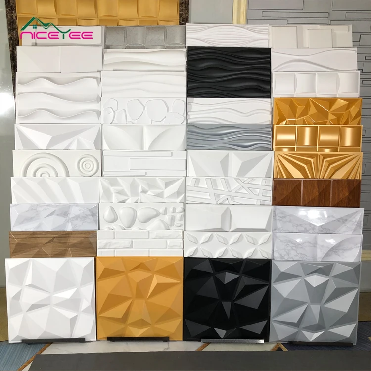 Shiny Wall Panel Custom Modern Wall Decorative Easy Install