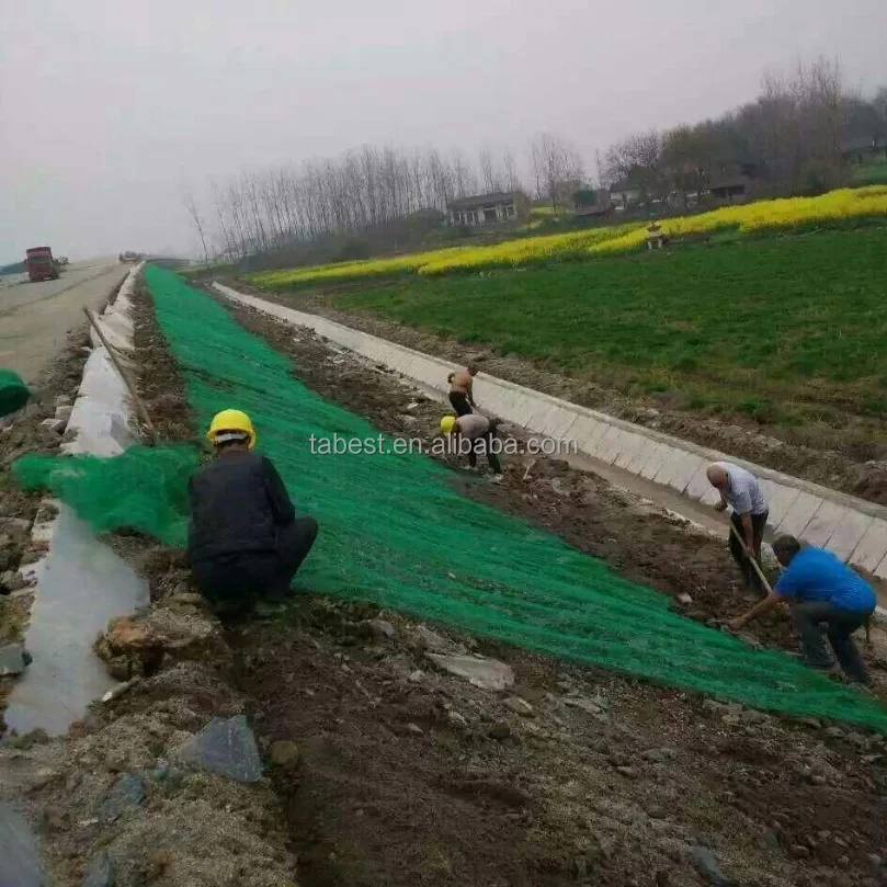 3d Erosion Control Geomat Geosynthetics Mat For Slope Protection - Buy ...