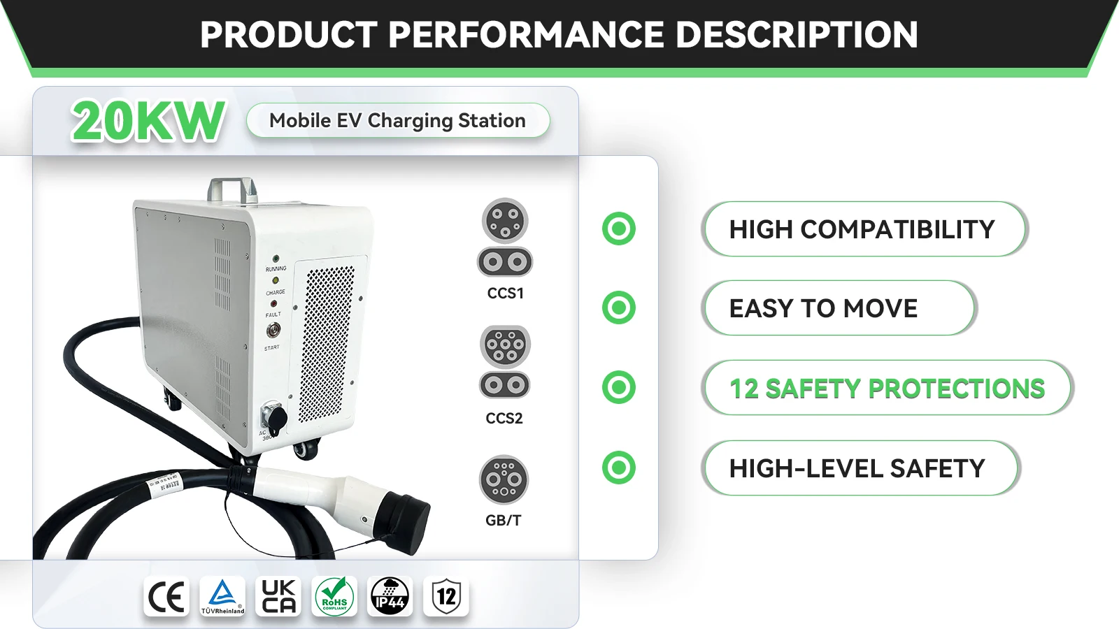 Best Seller 20kw Road Rescue DC Portable Ev Charging Mobile Ev Charging ...