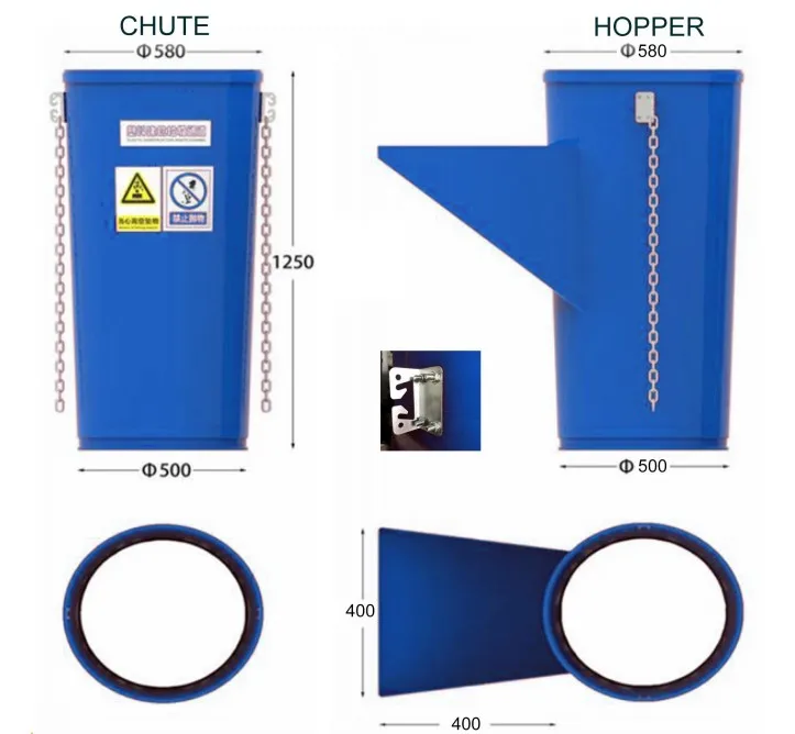 Construction Building Scaffolding Plastic Rubbish Chute